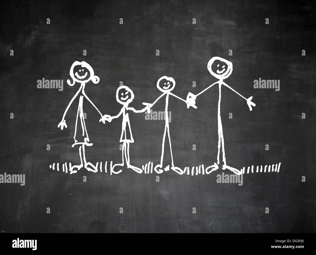 Family sketch hi-res stock photography and images - Alamy