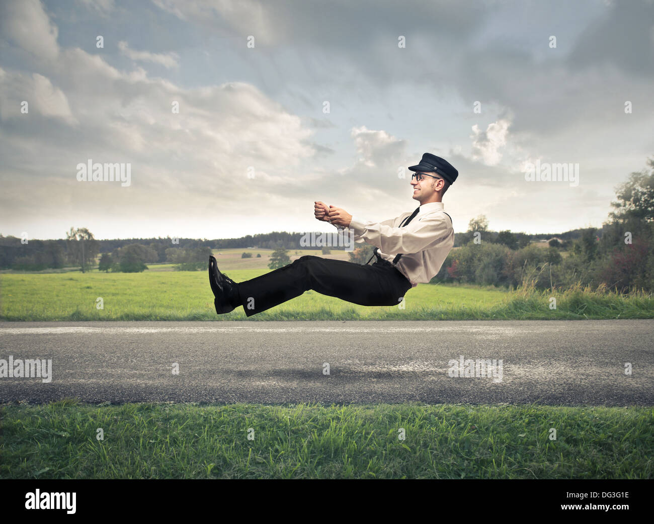 Levitating car hi-res stock photography and images - Alamy
