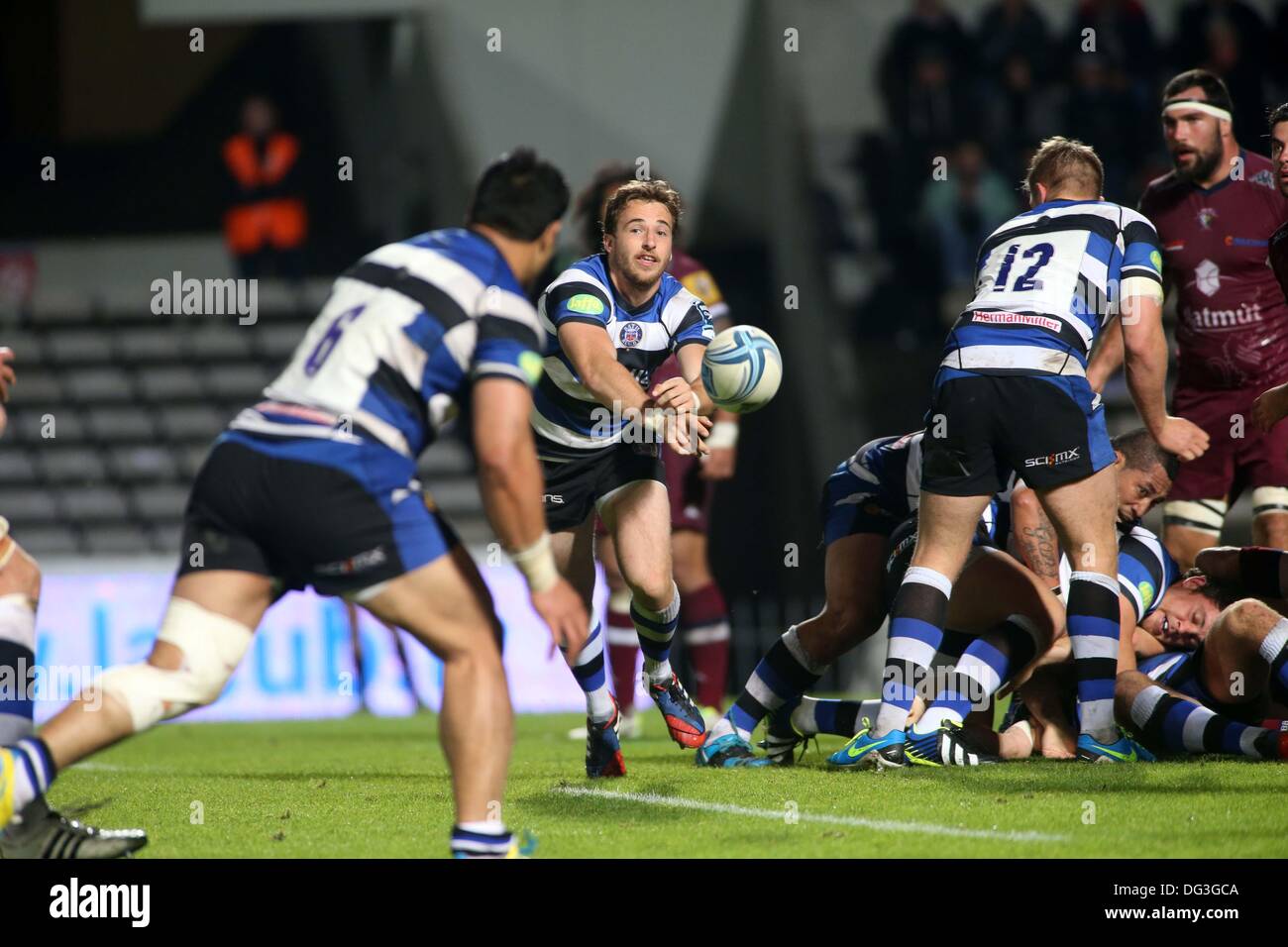 Bordeaux, France. 12th Oct, 2013. Amlin Cup rugby Union. Bordeaux ...