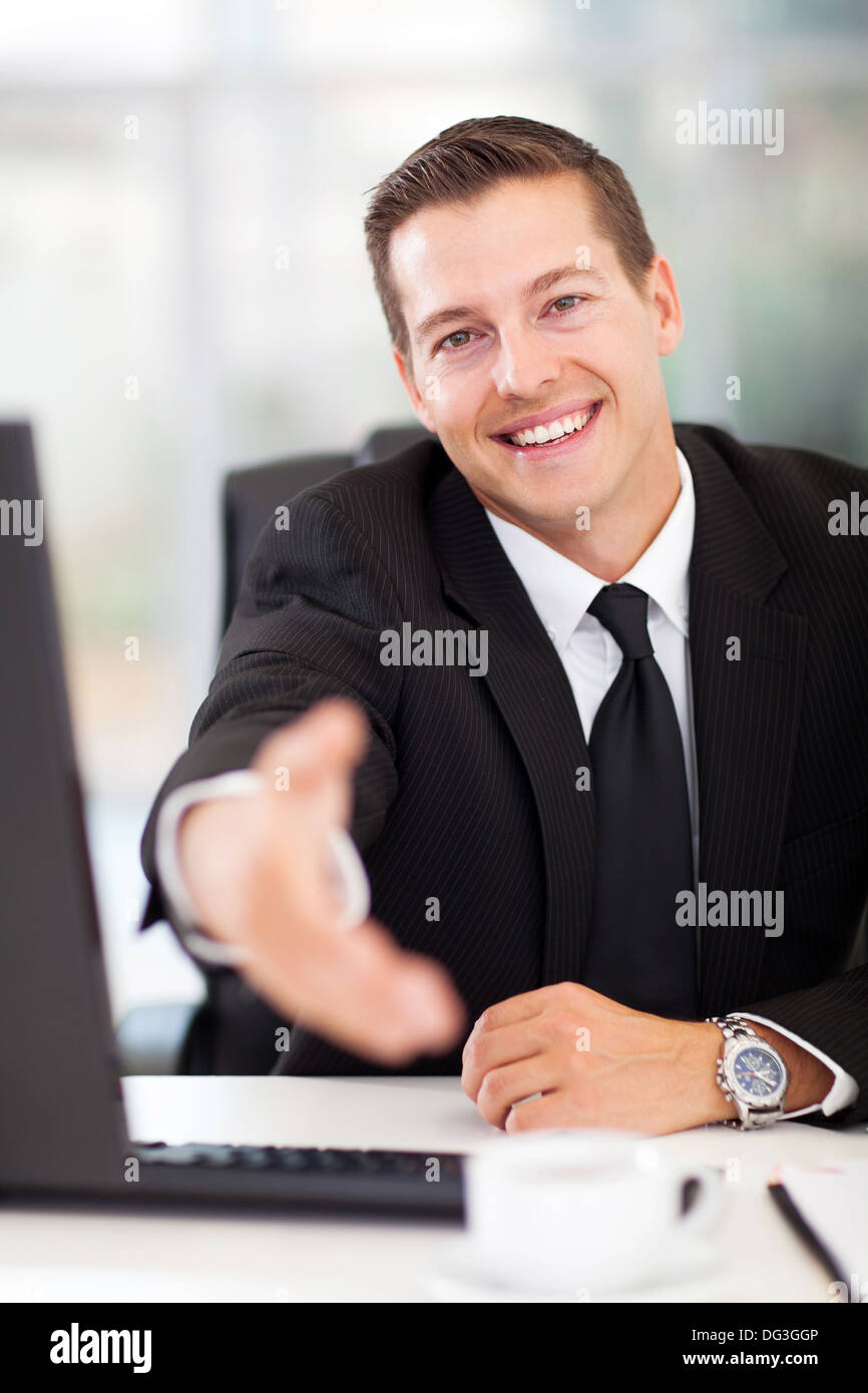 Handshake office hi-res stock photography and images - Alamy