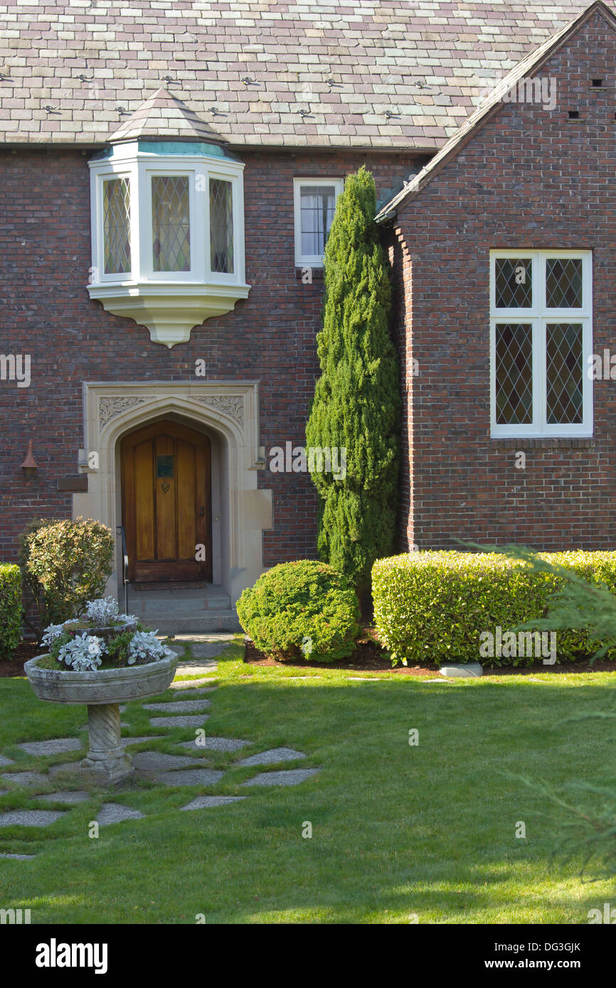 Large house Queen Anne area Seattle WA Stock Photo - Alamy