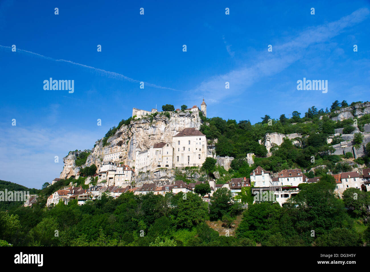 Pilgrimage village Rocamadour in the French Lot Stock Photo - Alamy