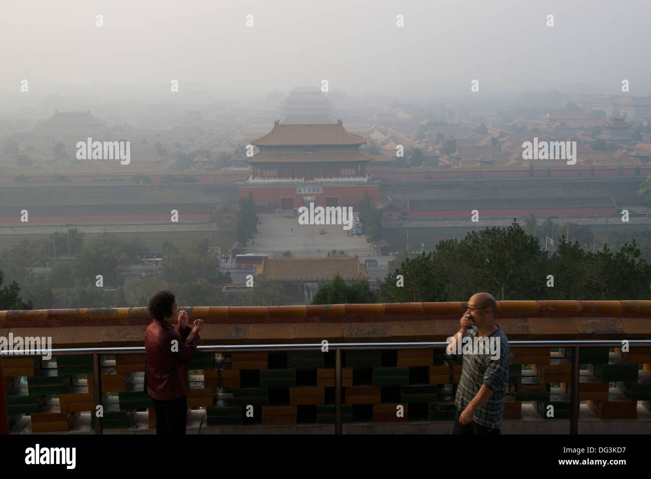 Beijing fog pollution hi-res stock photography and images - Alamy