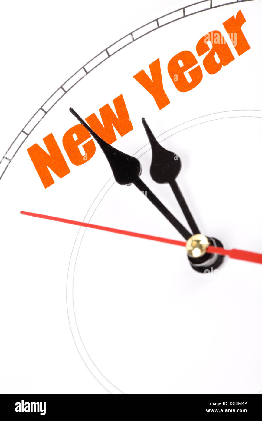 The new clock Cut Out Stock Images & Pictures - Alamy