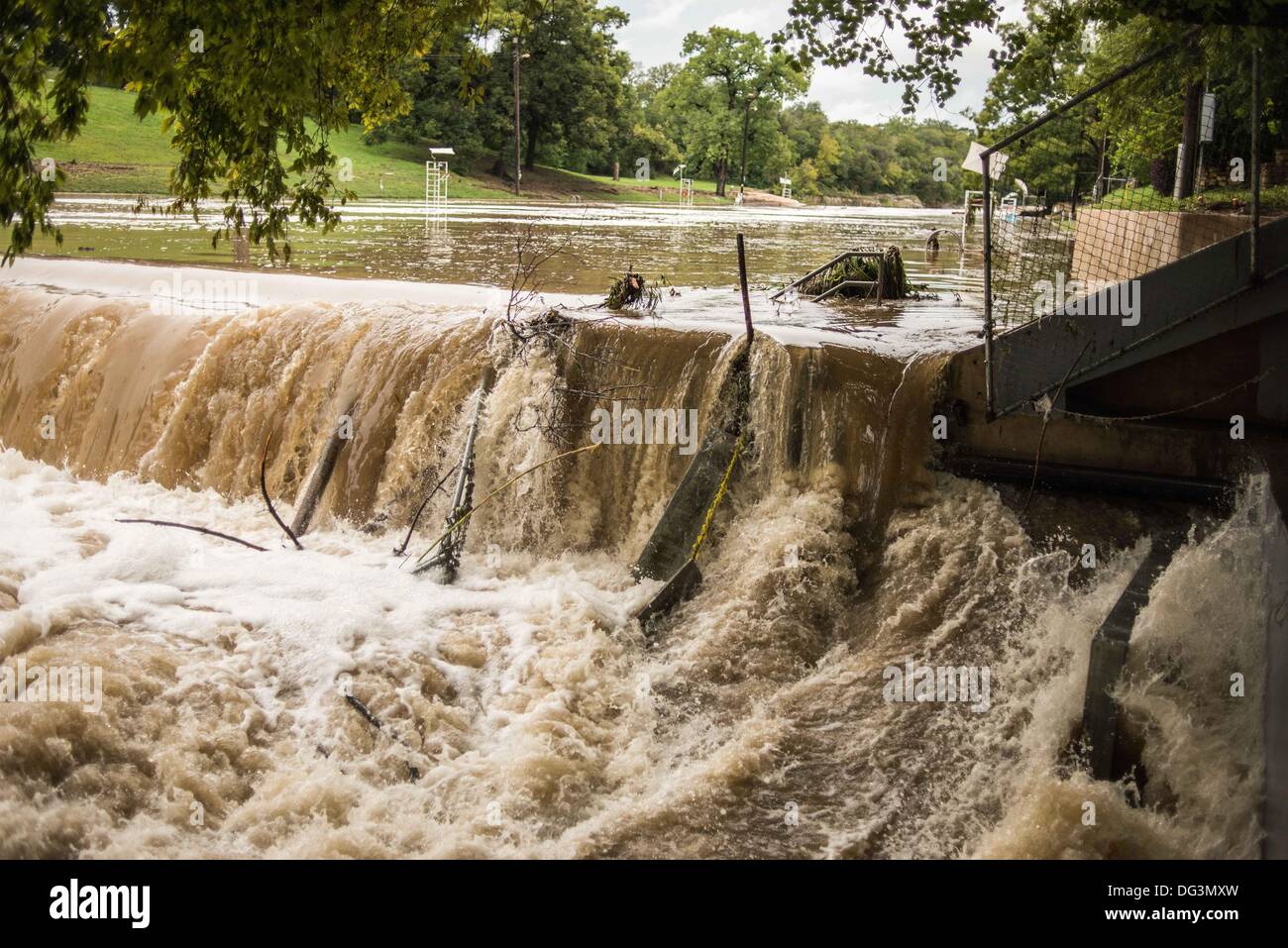 Barton Springs Pool Flood