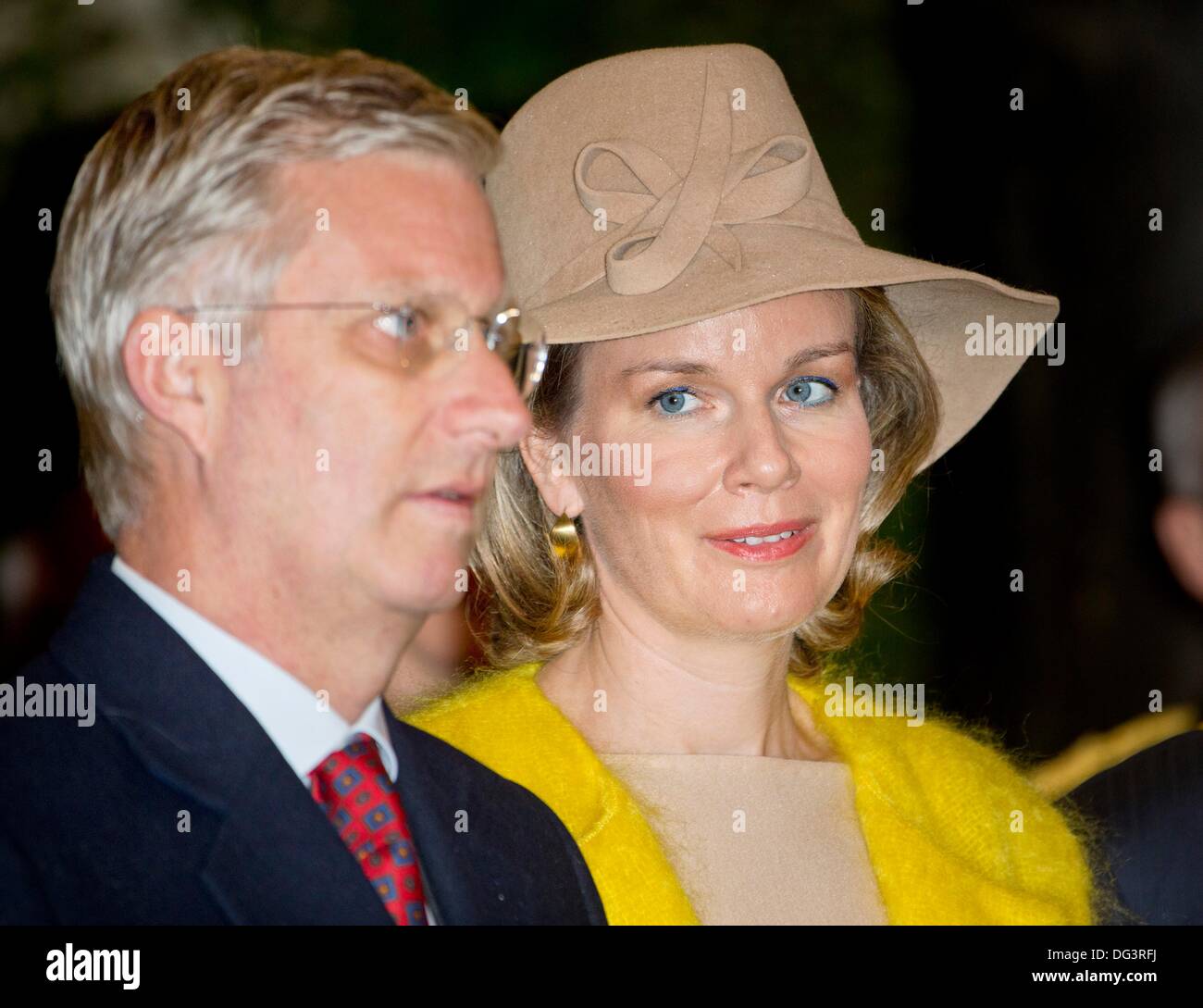 King Philippe (Filip) and Queen Mathilde visit Liege, Belgium during ...