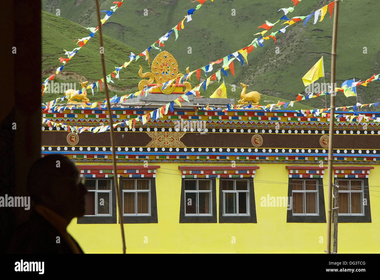 Qinghai silhouette hi-res stock photography and images - Alamy