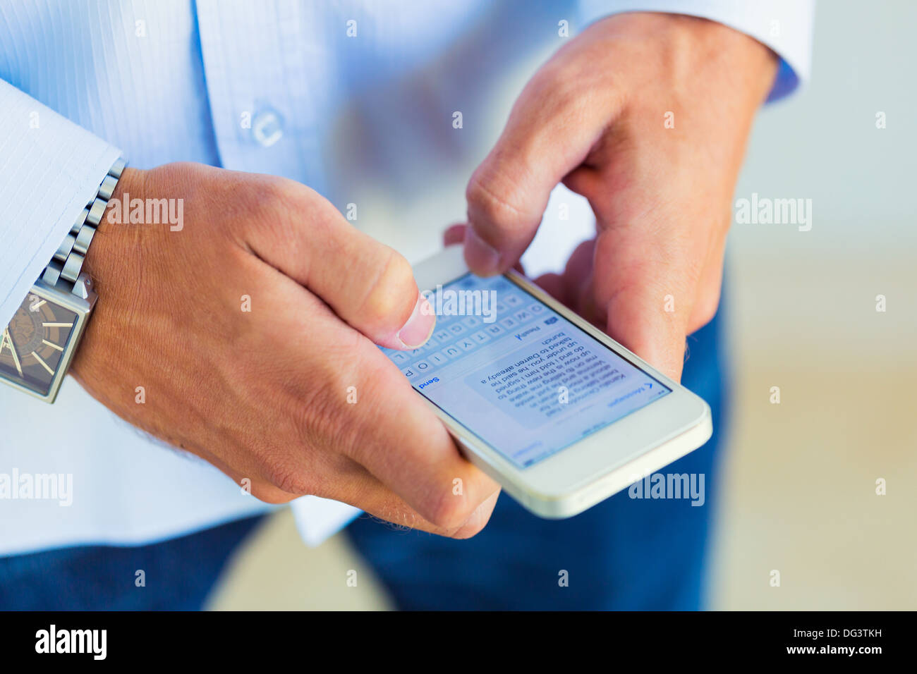 Touchscreen text hi-res stock photography and images - Alamy