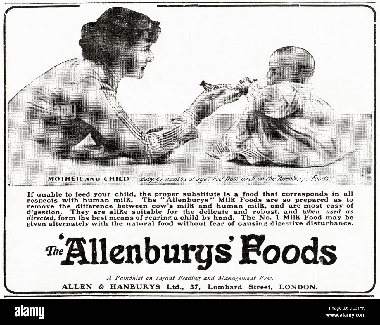 Food advertisement 1900s hi-res stock photography and images - Alamy