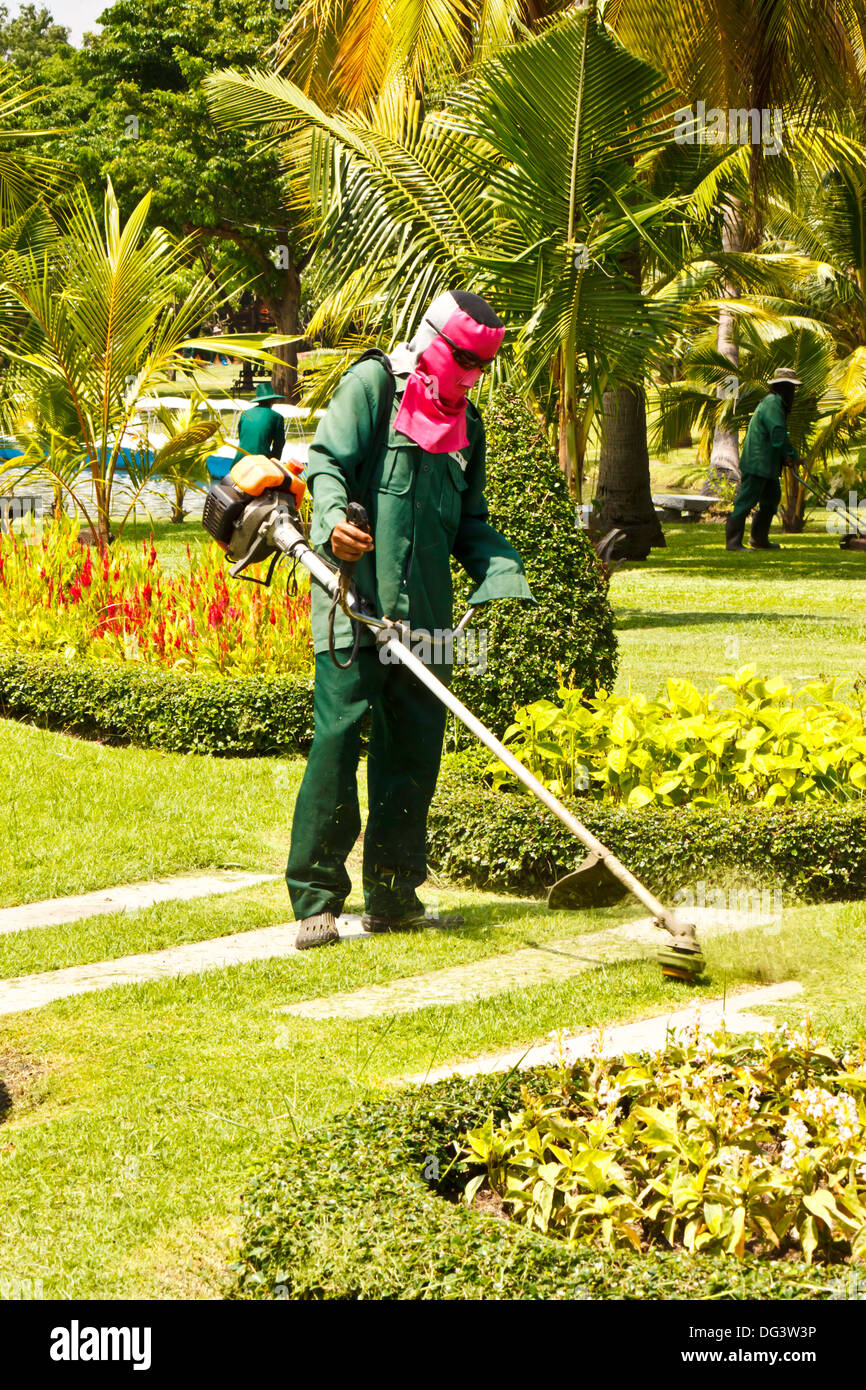 Mowing and landscaping hi-res stock photography and images - Alamy