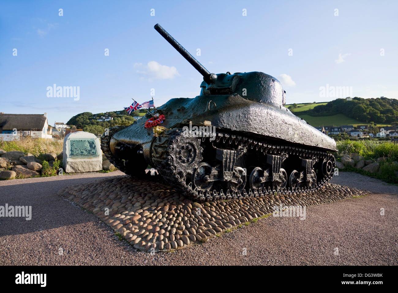 Tiger memorial torcross hi-res stock photography and images - Alamy