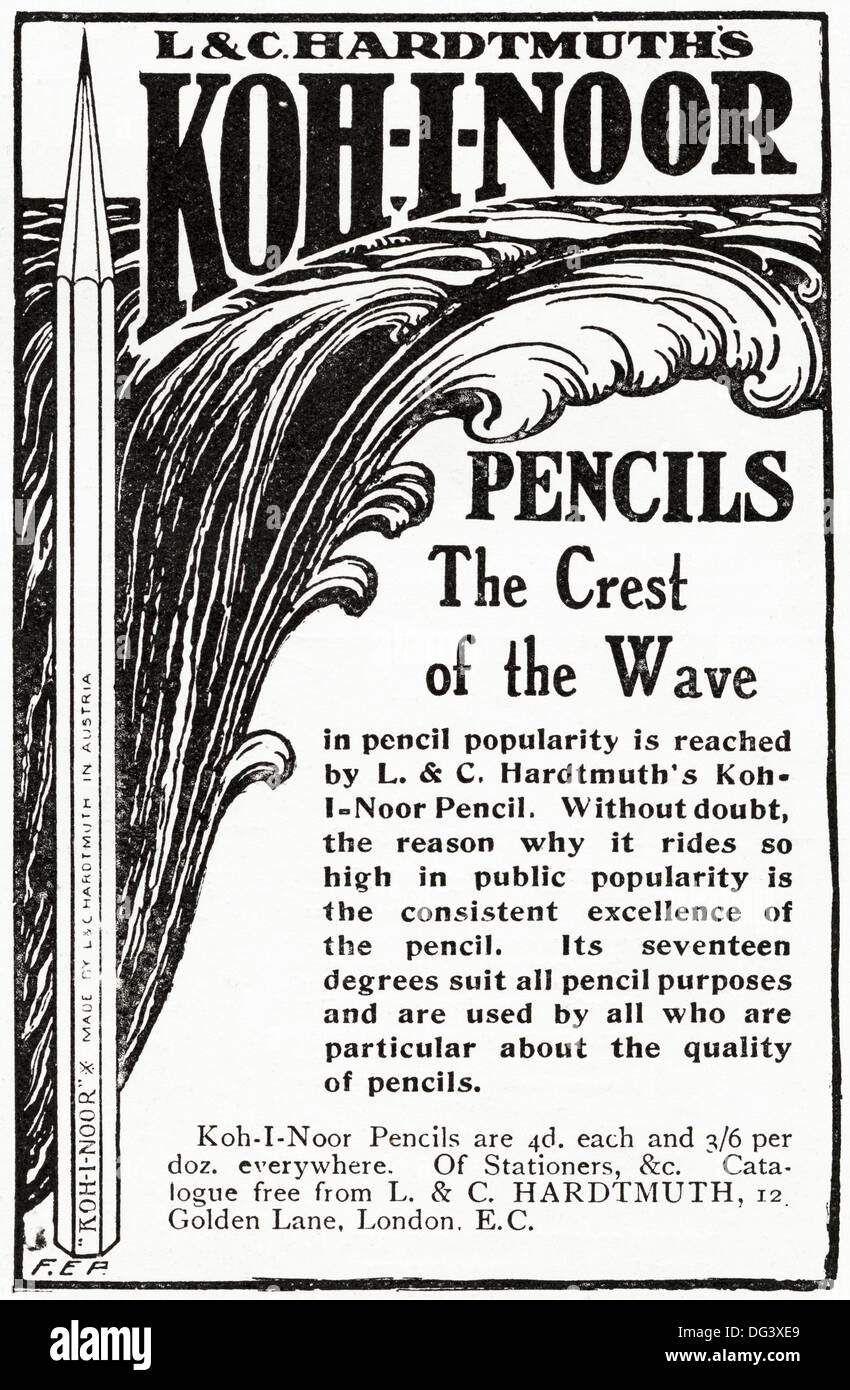 1900s advertising archive hi-res stock photography and images - Alamy