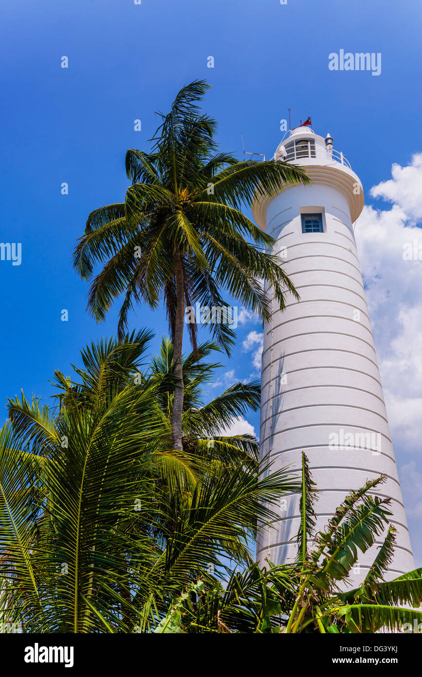 Galle lighthouse, Old Town of Galle, UNESCO World Heritage Site, Sri ...