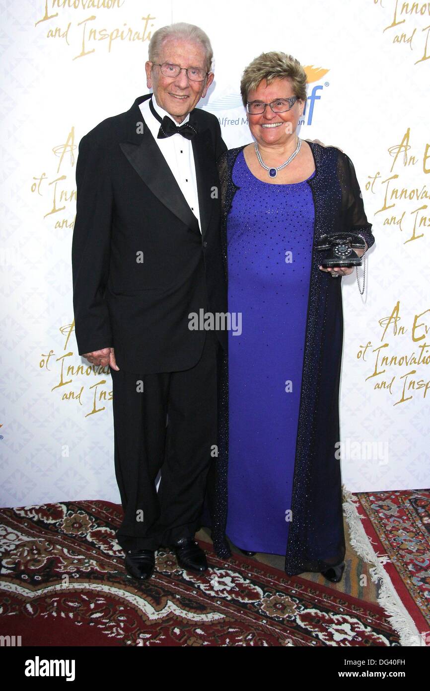 Los Angeles, California, USA. 13th Oct, 2013. Alfred E. Mann; Claude ...