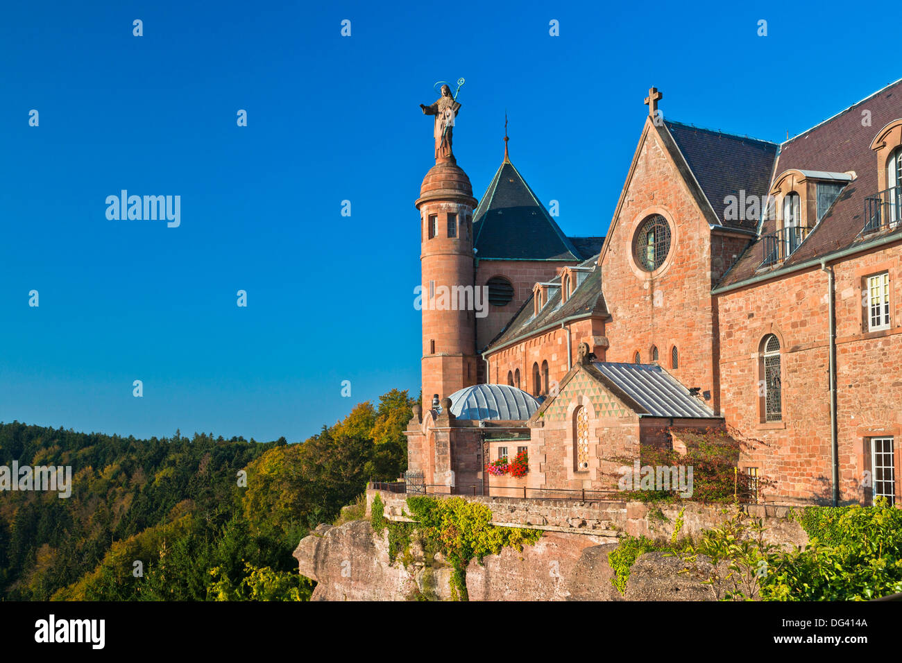 Mont Sainte Odile Abbey High Resolution Stock Photography and Images ...