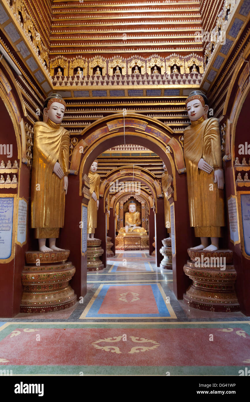 Temple pagoda interior buddhism hi-res stock photography and images - Alamy