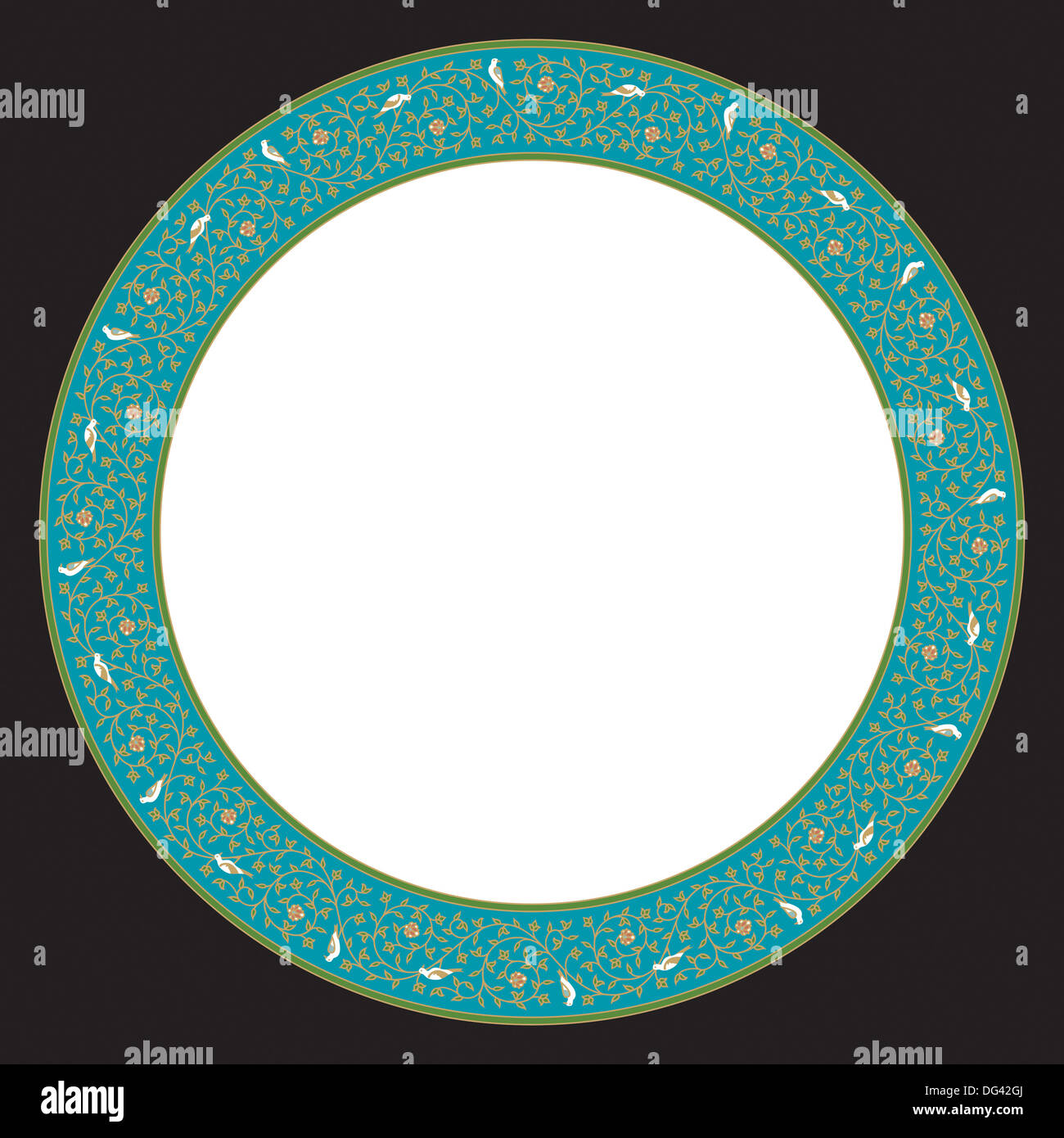 Traditional Arabic Frame Stock Photo - Alamy