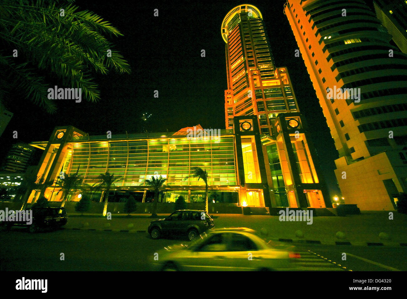 Dar al awadi building night hi-res stock photography and images - Alamy