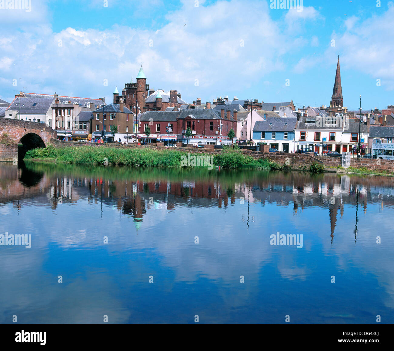 Dumfries river river nith hi-res stock photography and images - Alamy