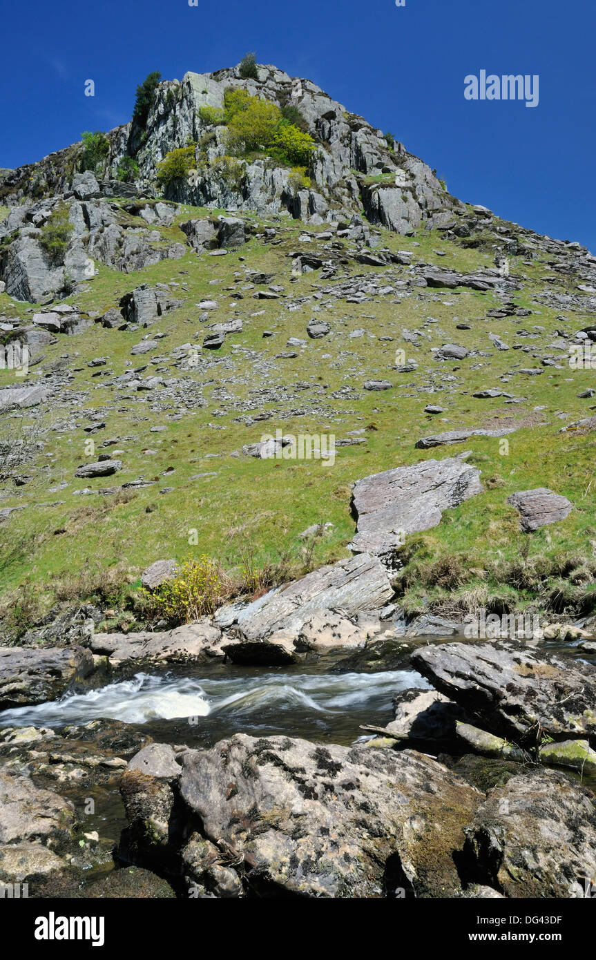 River Tywi, RSPB Dinas, Llandovery, Central Wales Stock Photo - Alamy