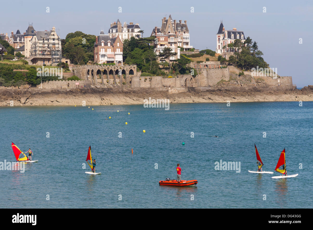 Dinard Bay, Brittany, France, Europe Stock Photo - Alamy