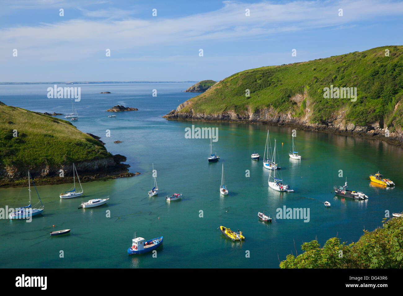 Solva Harbour With Boats High Resolution Stock Photography and Images ...