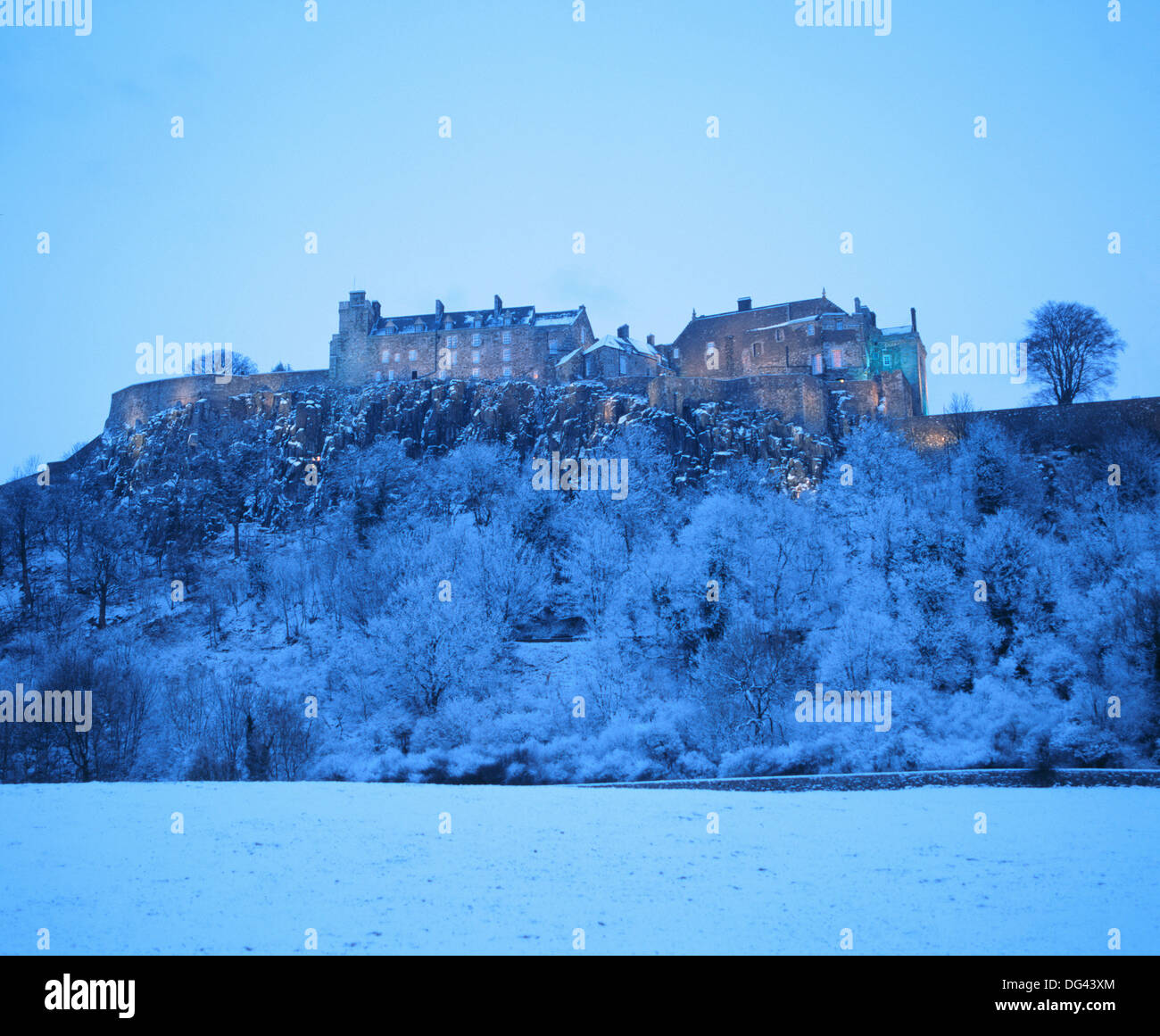 Stirling castle winter High Resolution Stock Photography and Images - Alamy
