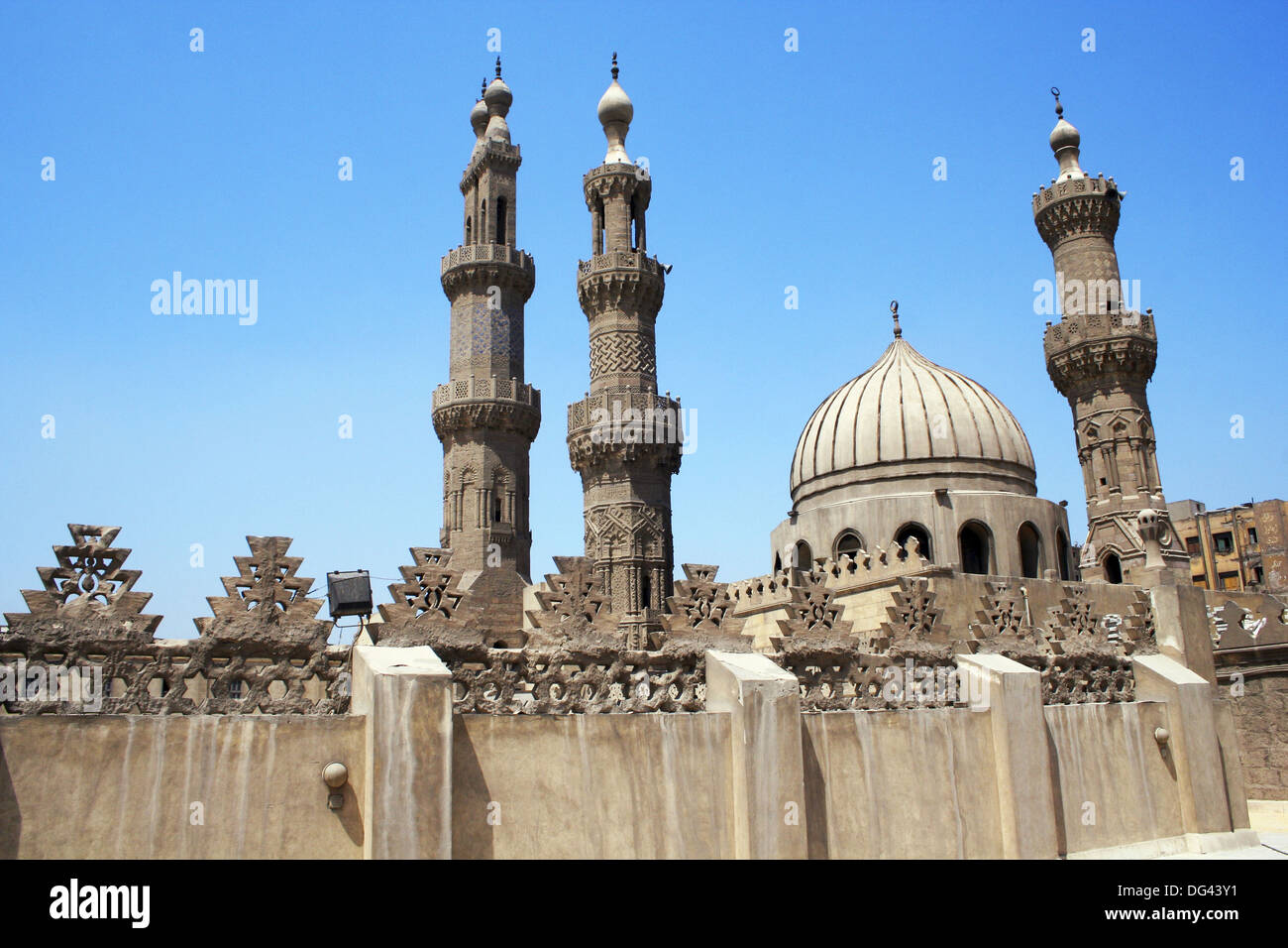 Azhar mosque in cairo hi-res stock photography and images - Alamy