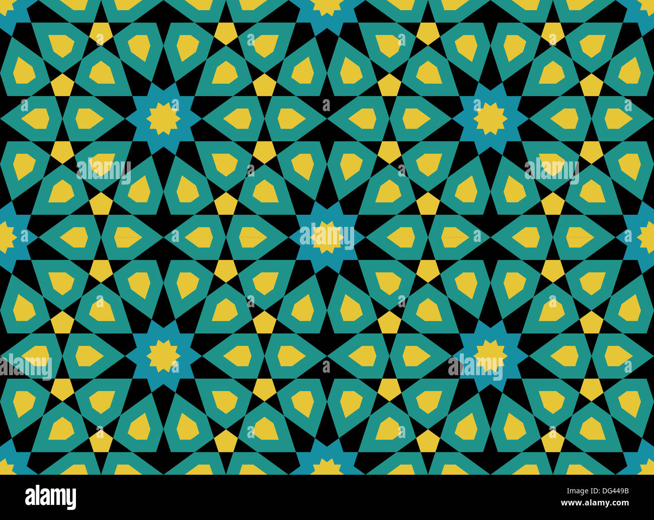 Arabic Seamless Pattern Stock Photo - Alamy