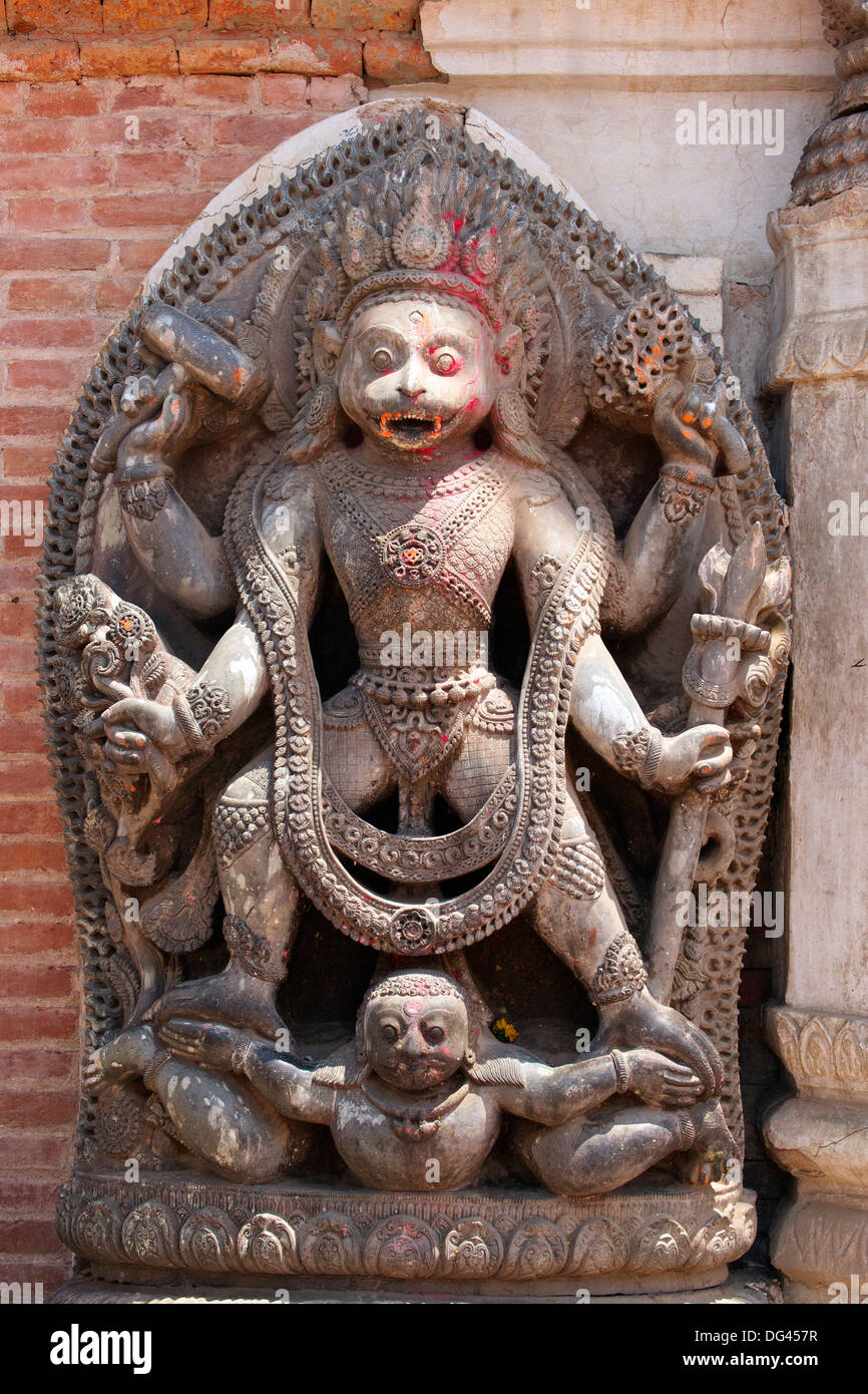 Hanuman, the monkey god, Durbar Square, UNESCO World Heritage Site ...