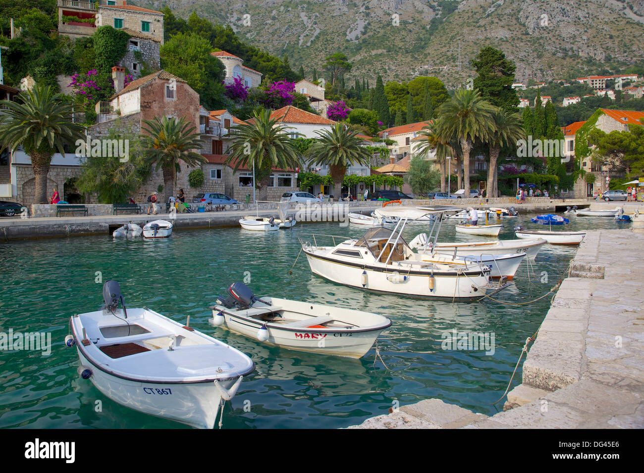Mlini harbour croatia hi-res stock photography and images - Alamy