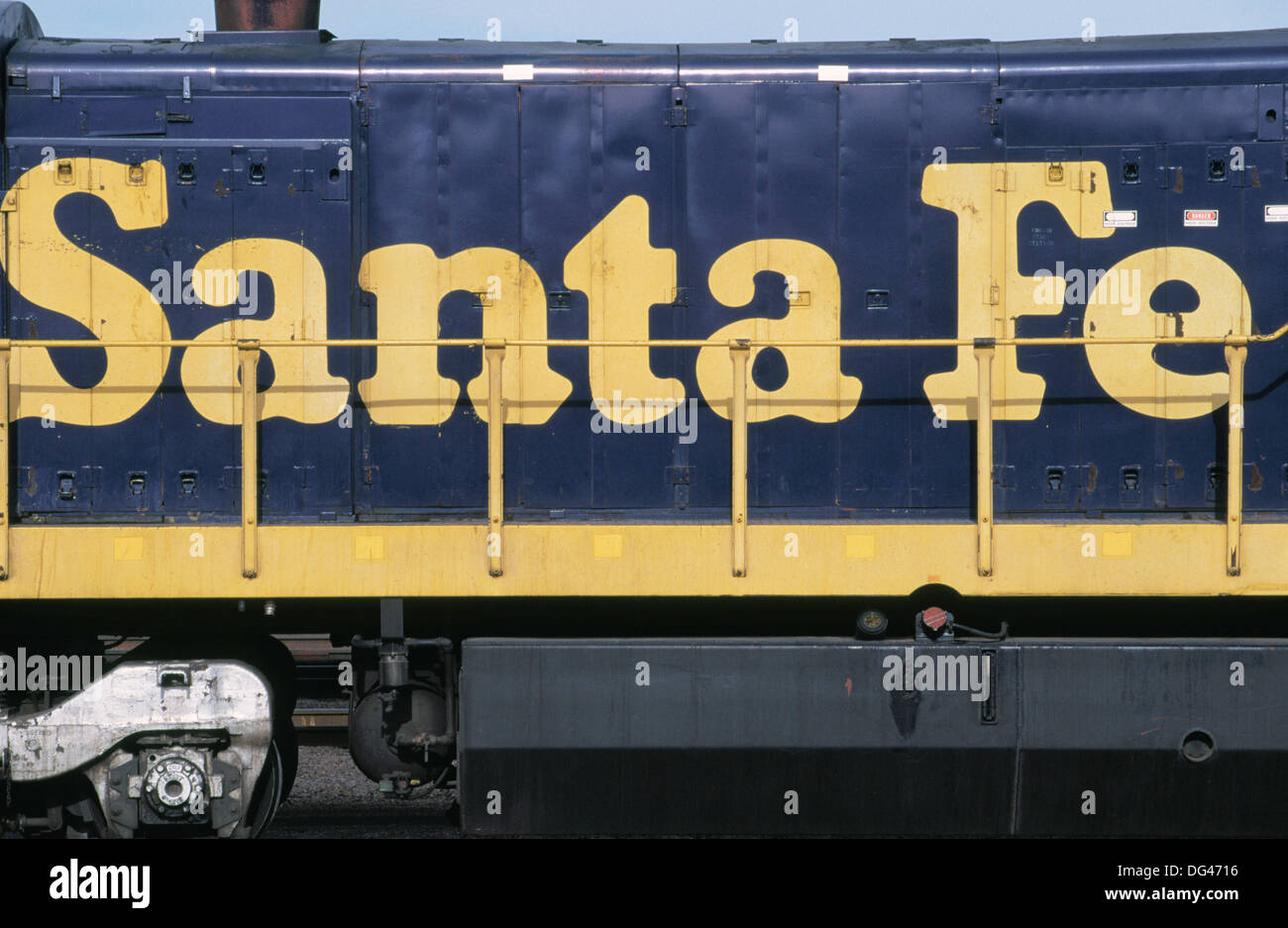 Santa fe engine hi-res stock photography and images - Alamy