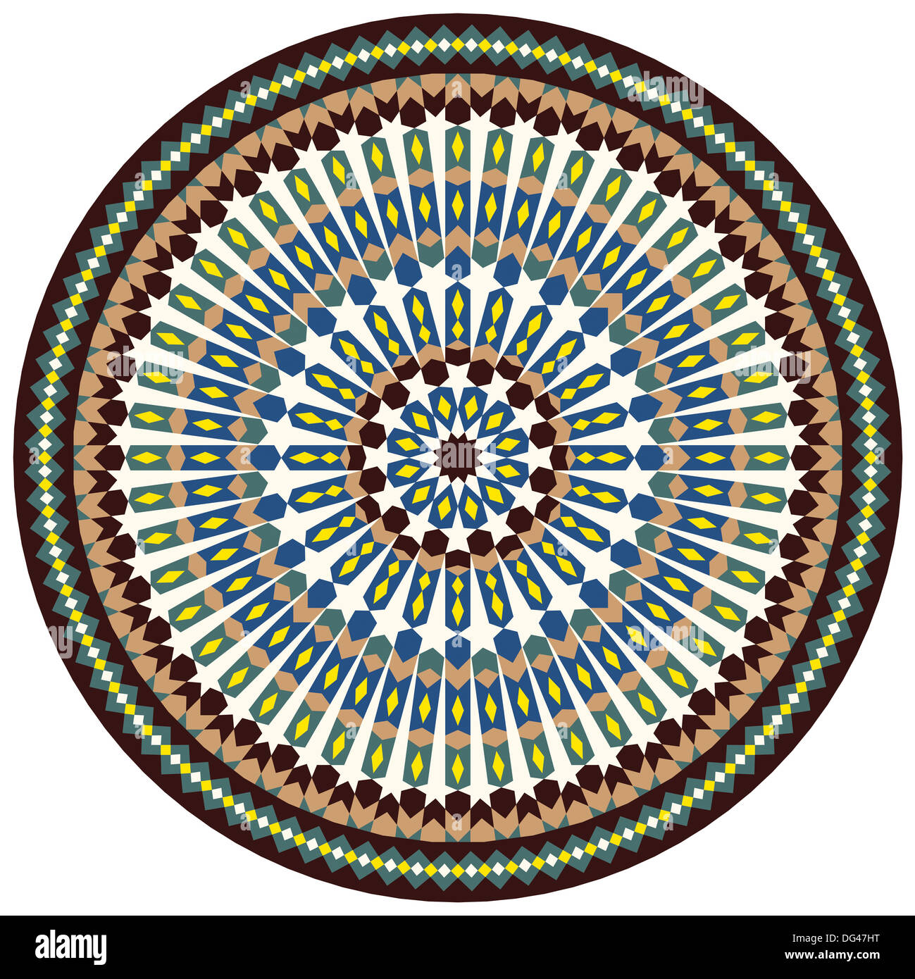 Traditional Arabic Design Ornament Stock Photo - Alamy