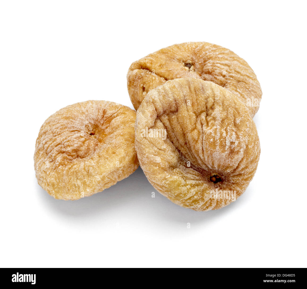 close up of dried fig fruit on white background with clipping path ...