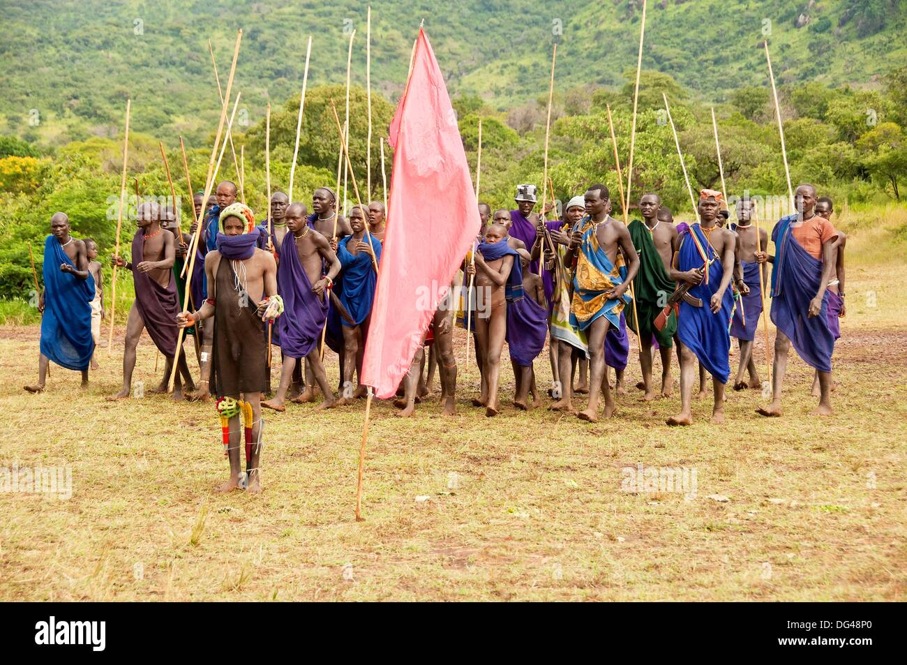 Donga Stick Fight Ceremony High Resolution Stock Photography and Images ...