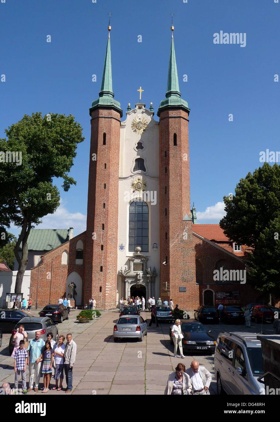 The Oliwa Cathedral in the Gdansk suburb Oliwa in Poland, pictured 11 ...