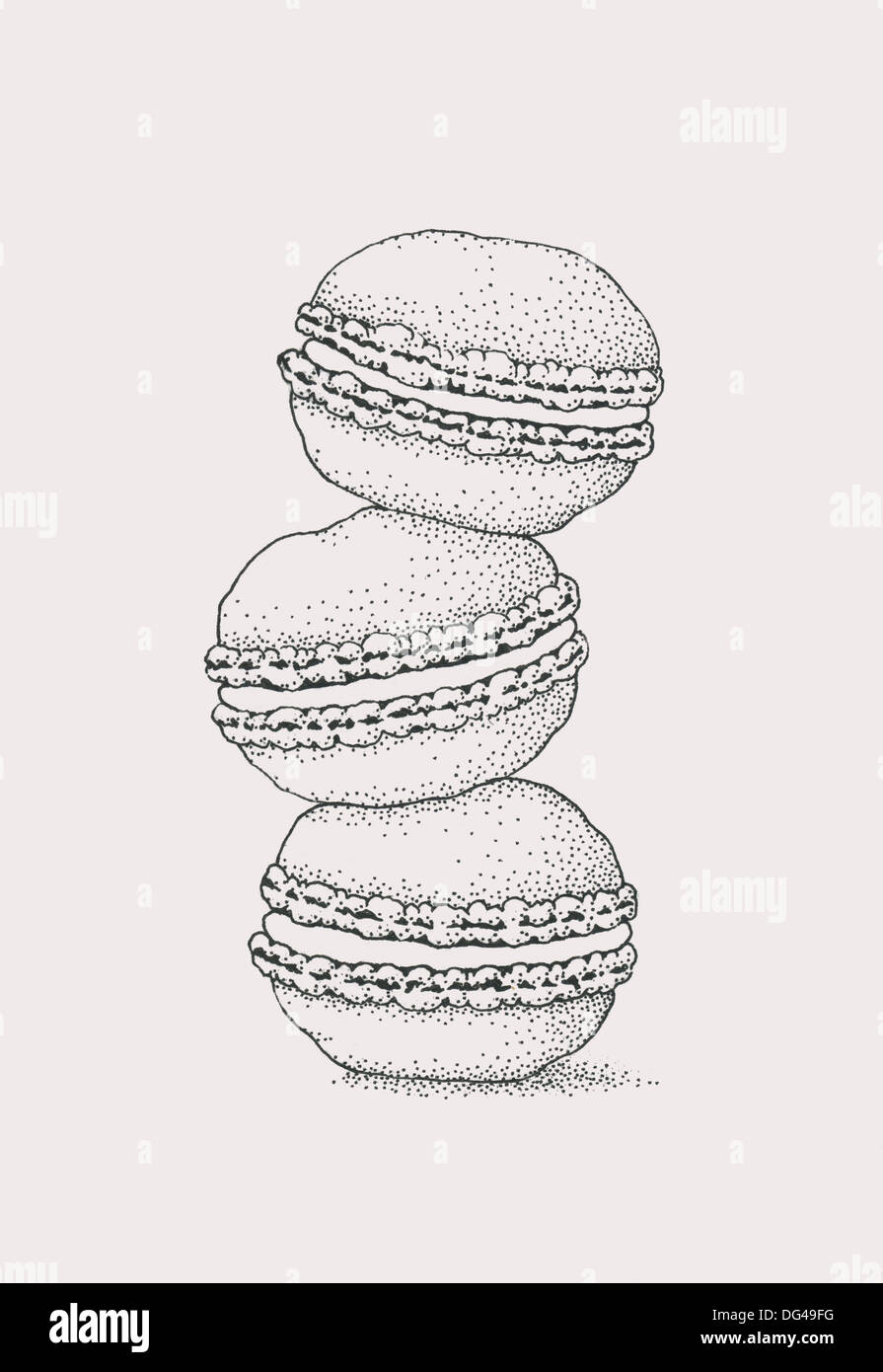 Sweet food objects cartoon hi-res stock photography and images - Alamy