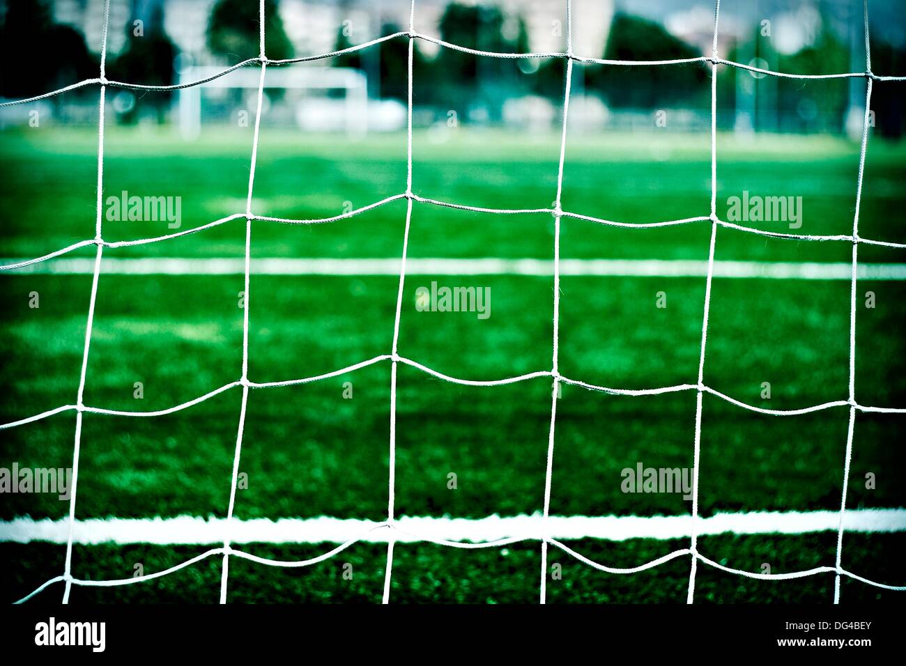 Red de portería hi-res stock photography and images - Alamy