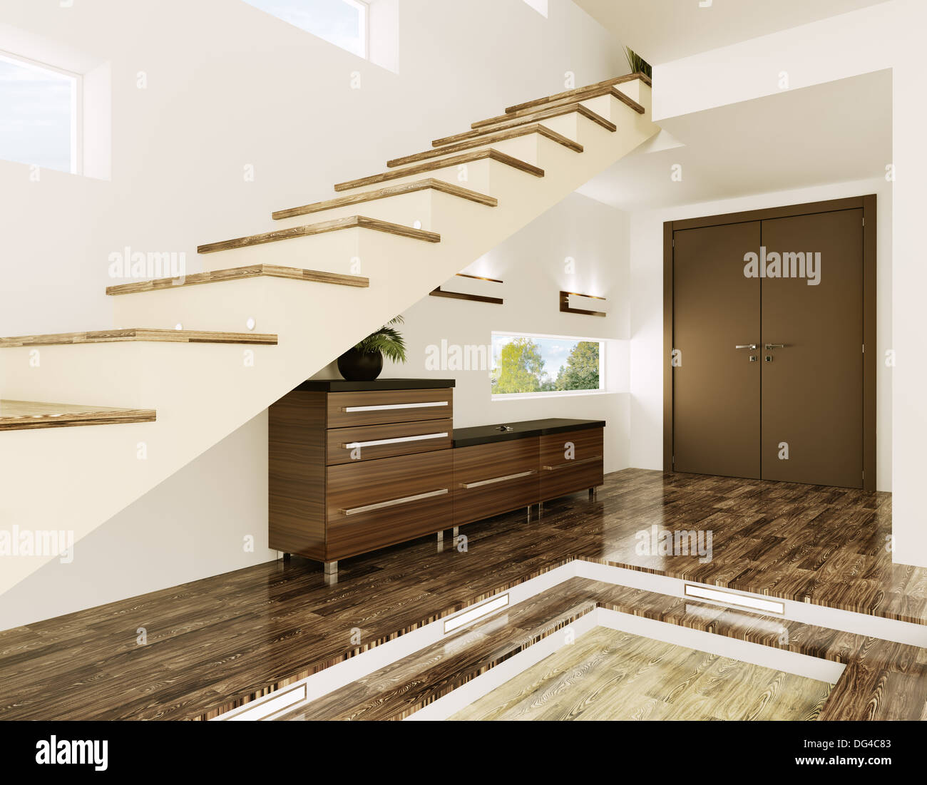 Modern Entrance Stairs Design at April Langdon blog