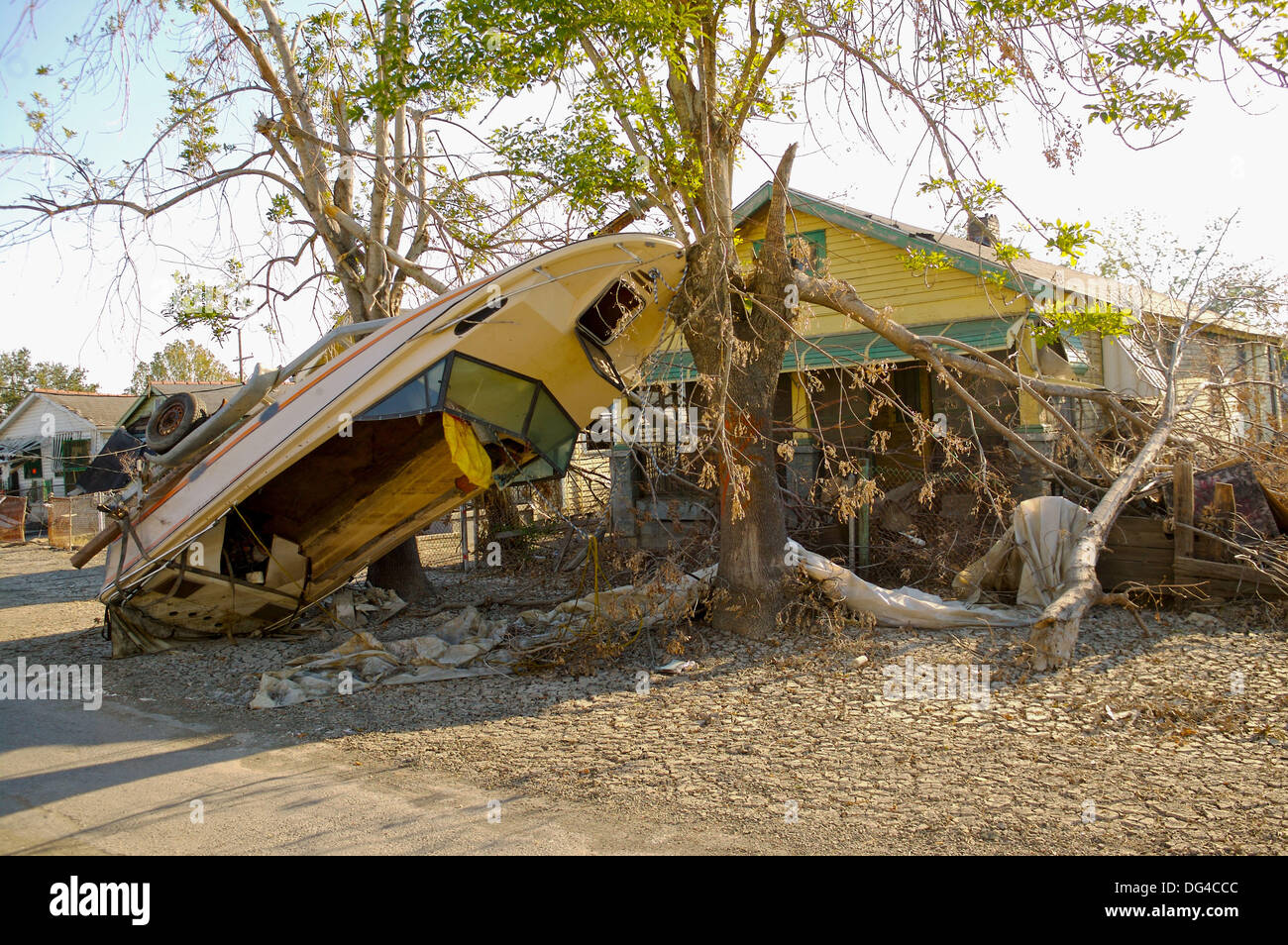 Hurricane Katrina. New Orleans, LA. The Ninth Ward Stock Photo - Alamy