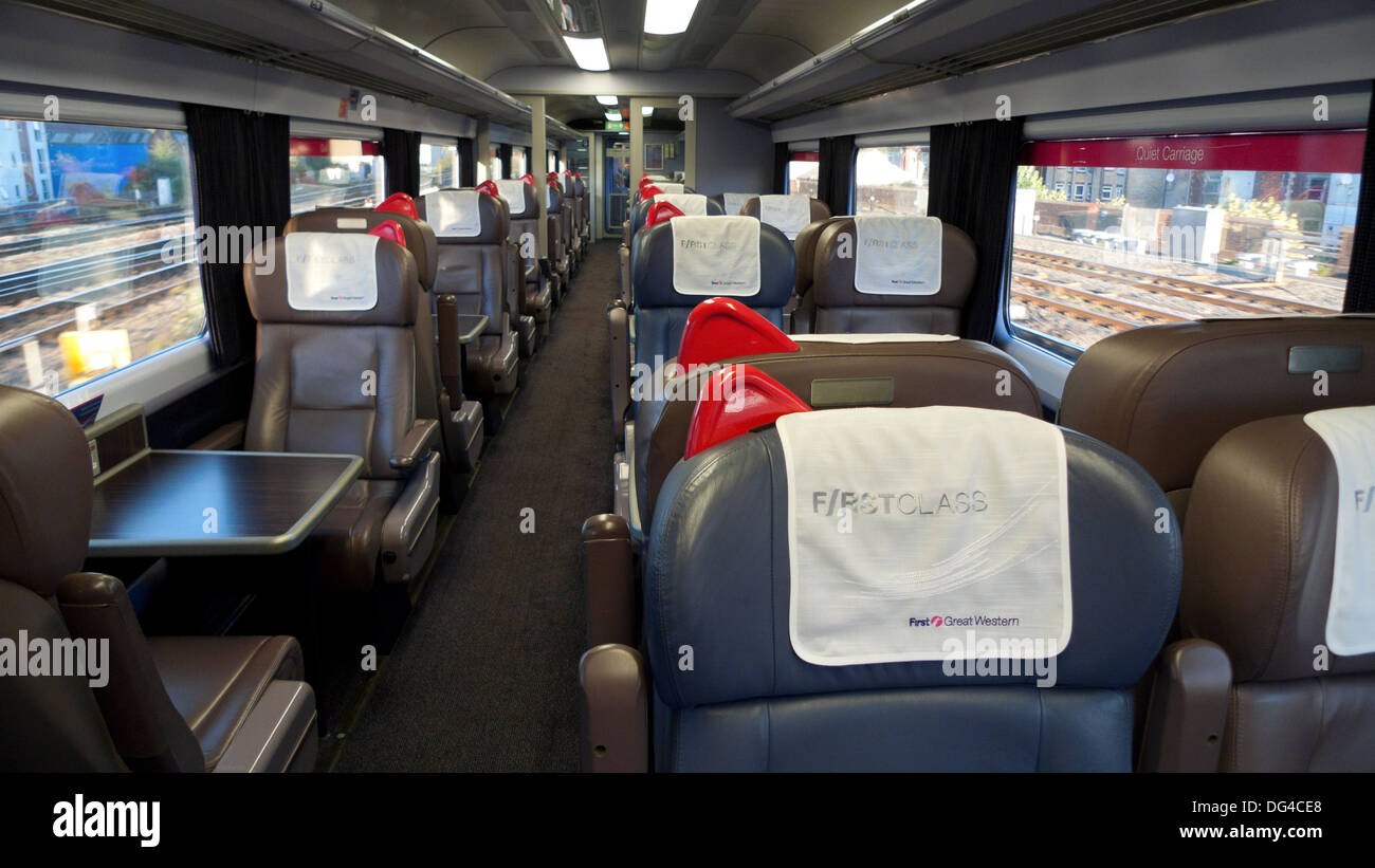 First Class Train Uk High Resolution Stock Photography and Images - Alamy