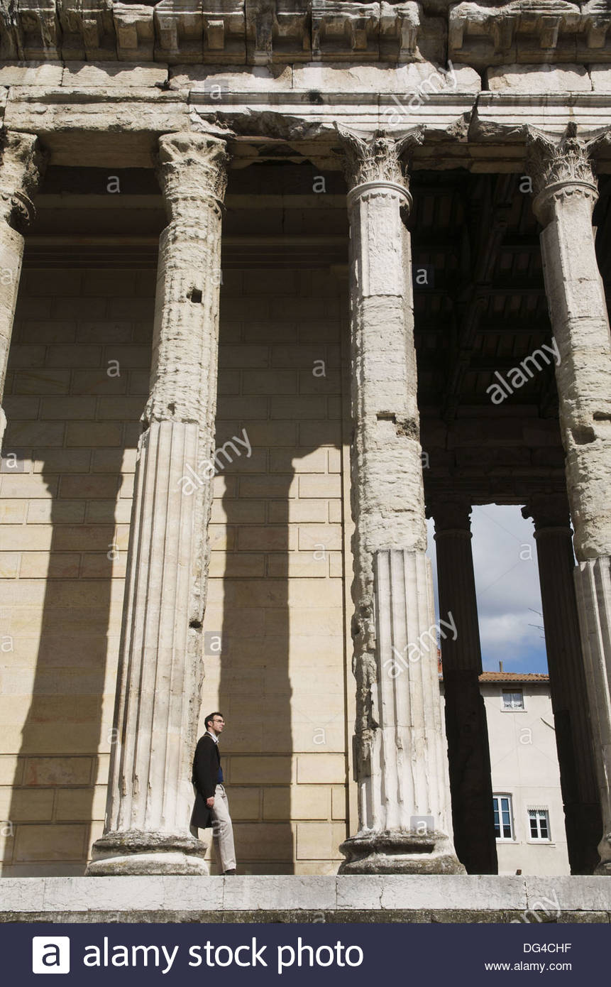 Vienne Temple France Stock Photos & Vienne Temple France Stock Images ...