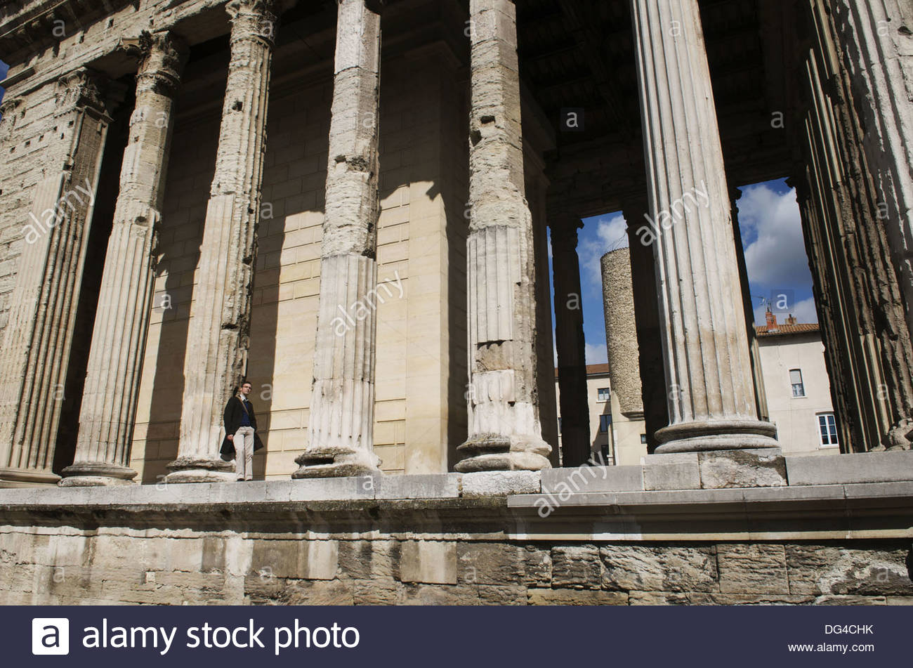 Vienne Temple France Stock Photos & Vienne Temple France Stock Images ...