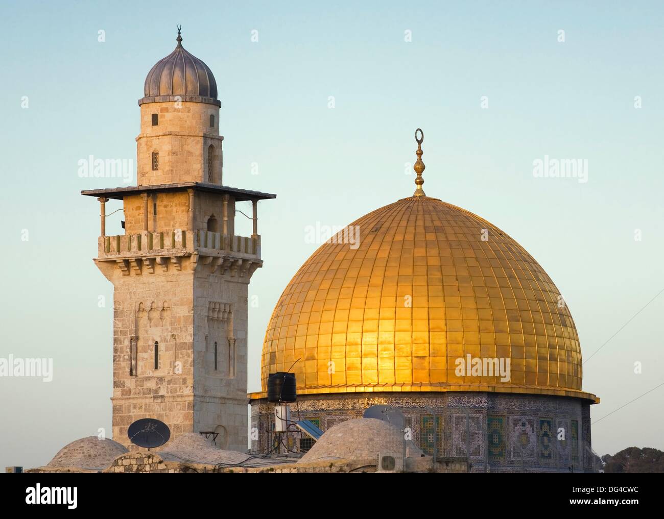 Temple Mount With Mosque Of Omar High Resolution Stock Photography and ...