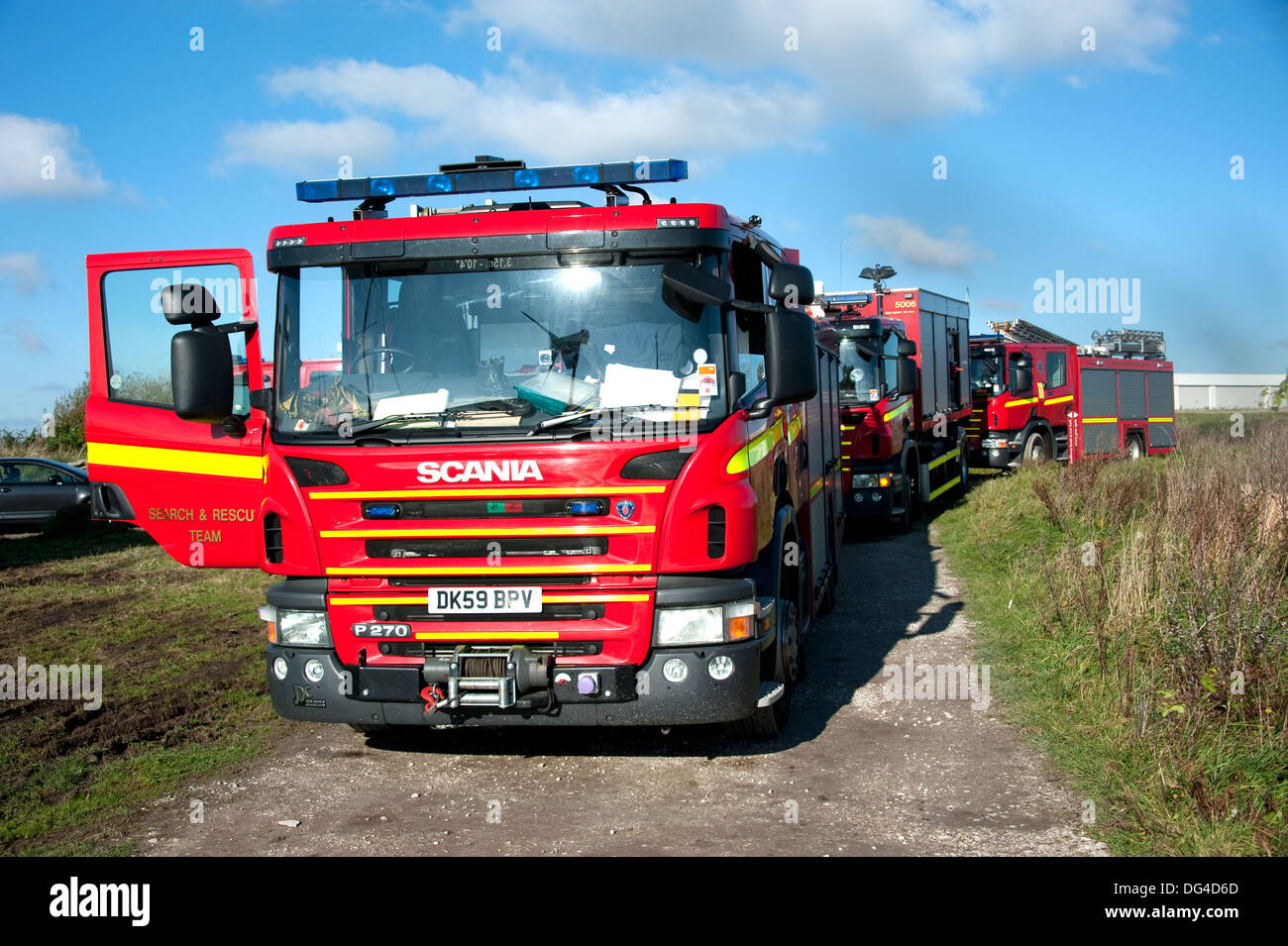 Scania fire engine hi-res stock photography and images - Alamy