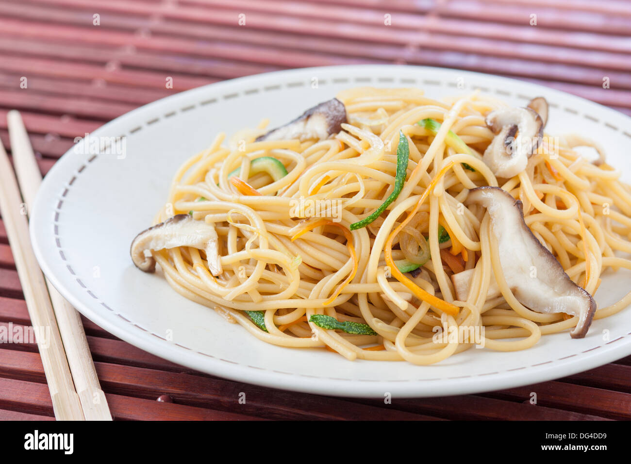 Shiitake noodles hi-res stock photography and images - Alamy