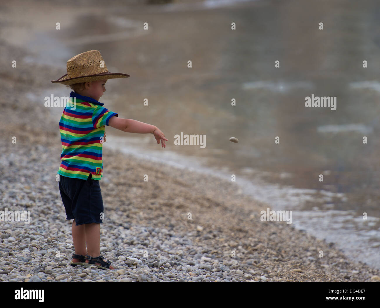 Throwing stone hi-res stock photography and images - Alamy