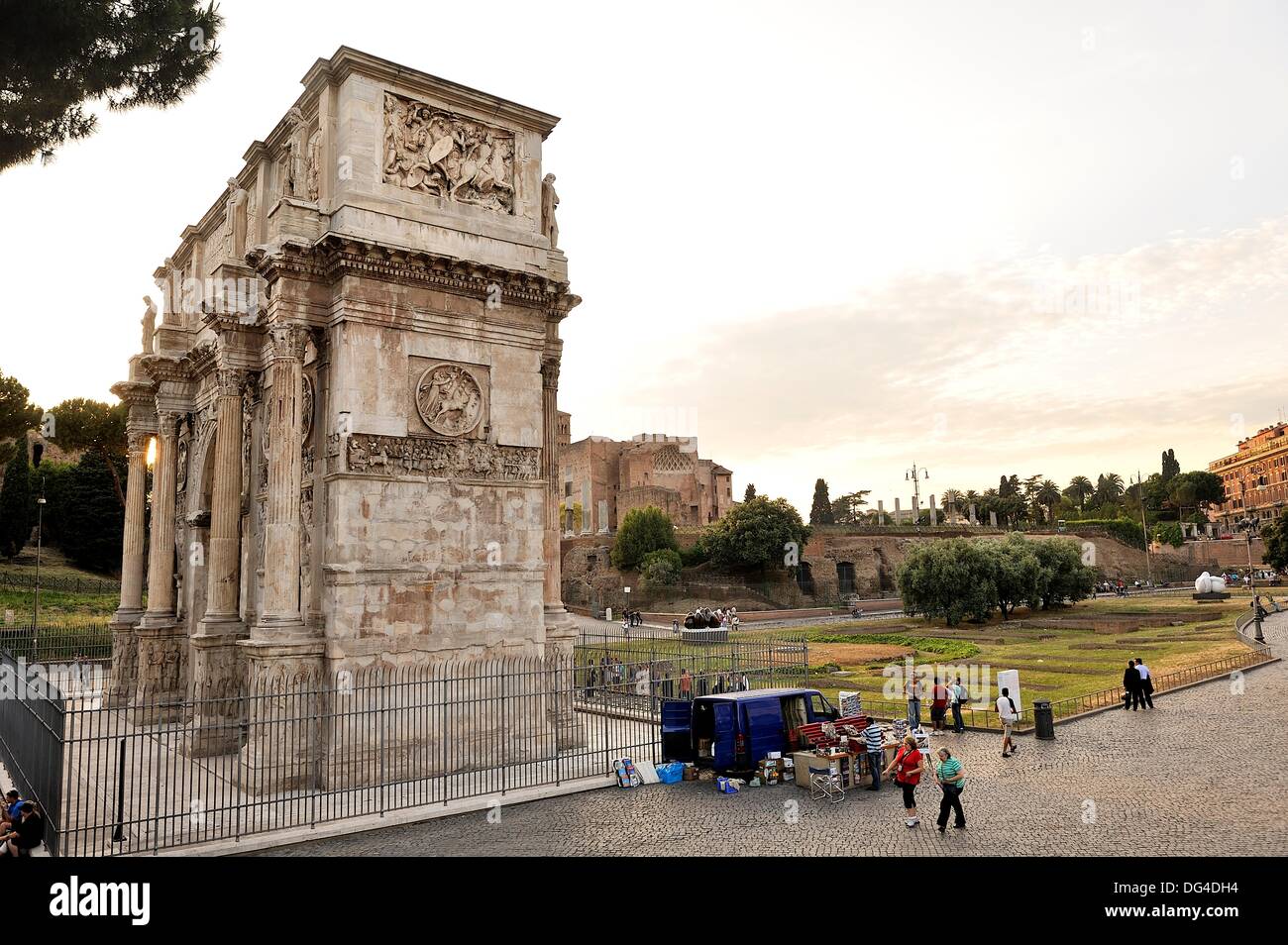 The Arch Of Constantine, Rome High Resolution Stock Photography and ...