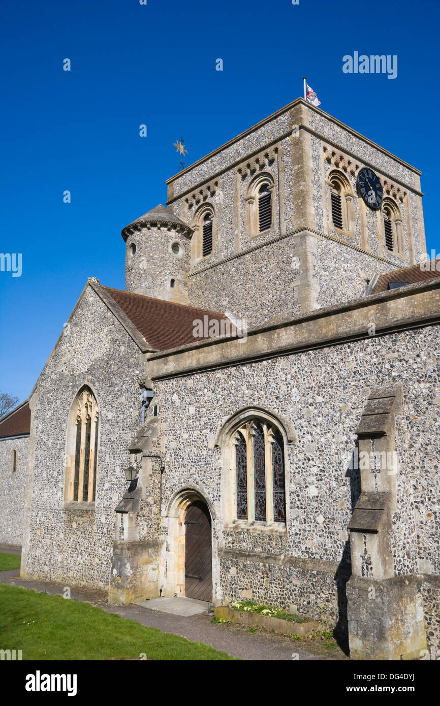St Mary´s Church. Kingsclere. Hampshire. England. UK Stock Photo - Alamy