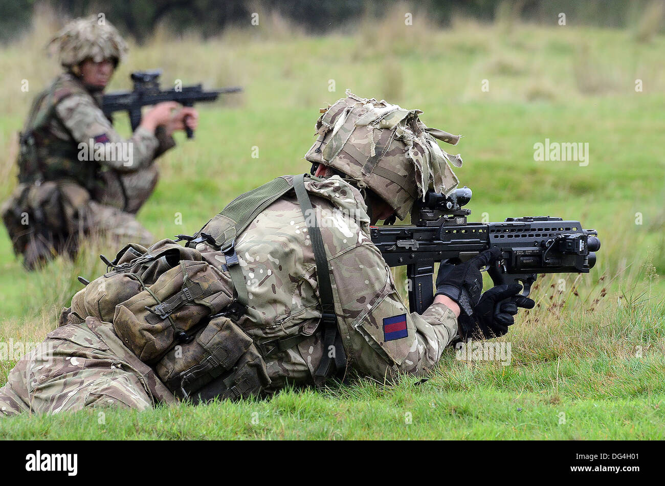 British army live firing range hi-res stock photography and images - Alamy